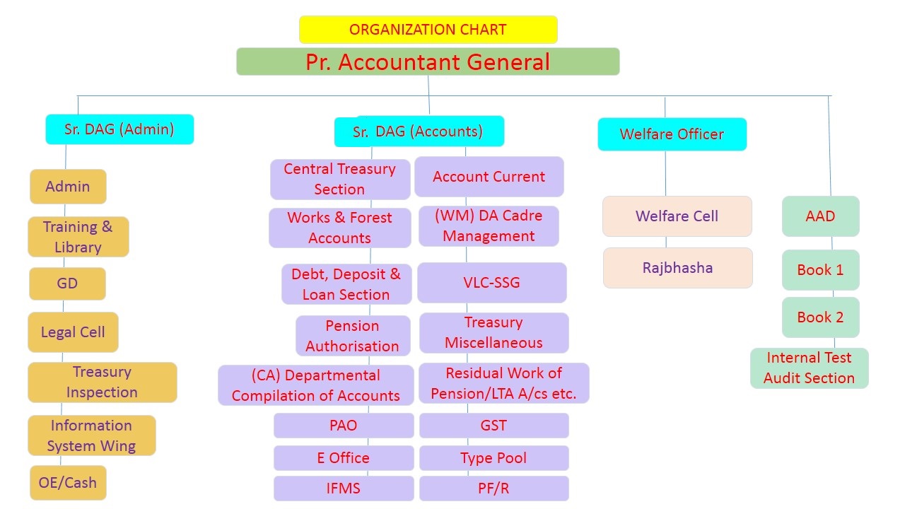 Organisation Chart | Principal Accountant General (A&E), Rajasthan, Jaipur